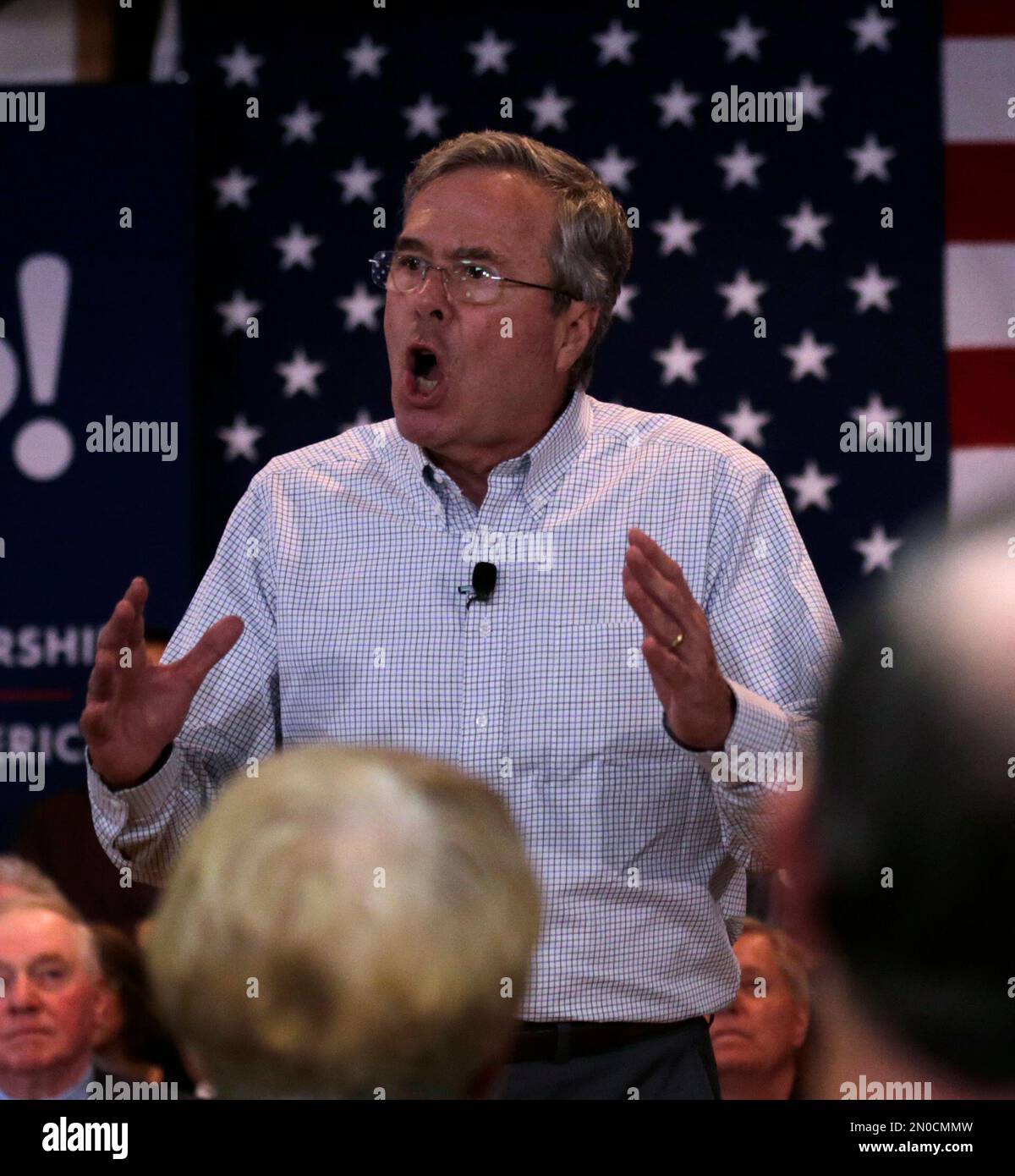 Republican presidential candidate, former Florida Gov. Jeb Bush ...