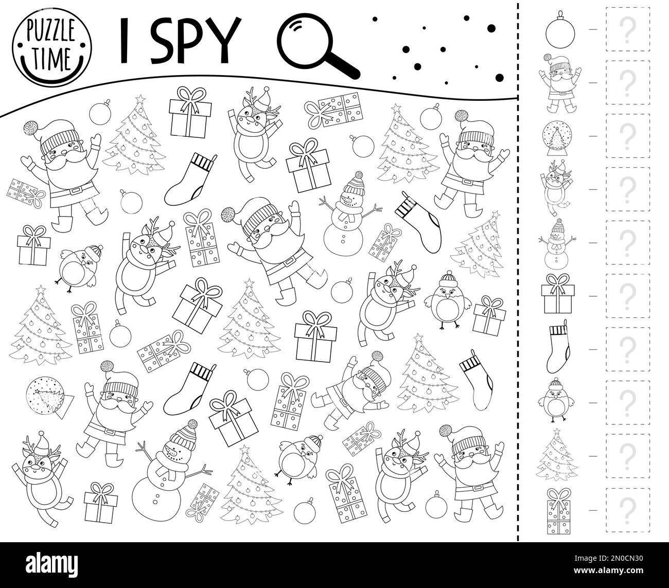 I Spy Year Stock Vector Images Alamy