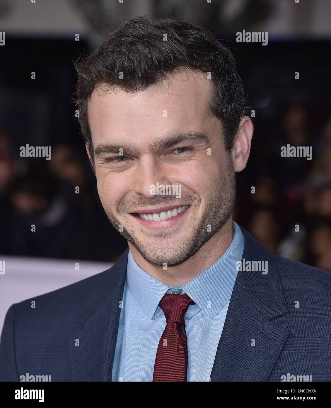 Alden Ehrenreich arrives at the world premiere of "Hail, Caesar!" at ...