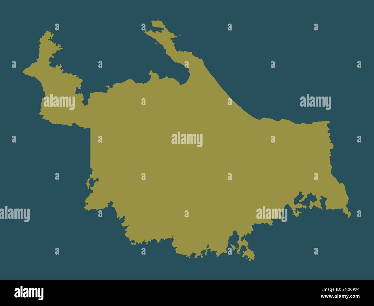 Ngobe Bugle, indigenous territory of Panama. Solid color shape Stock ...