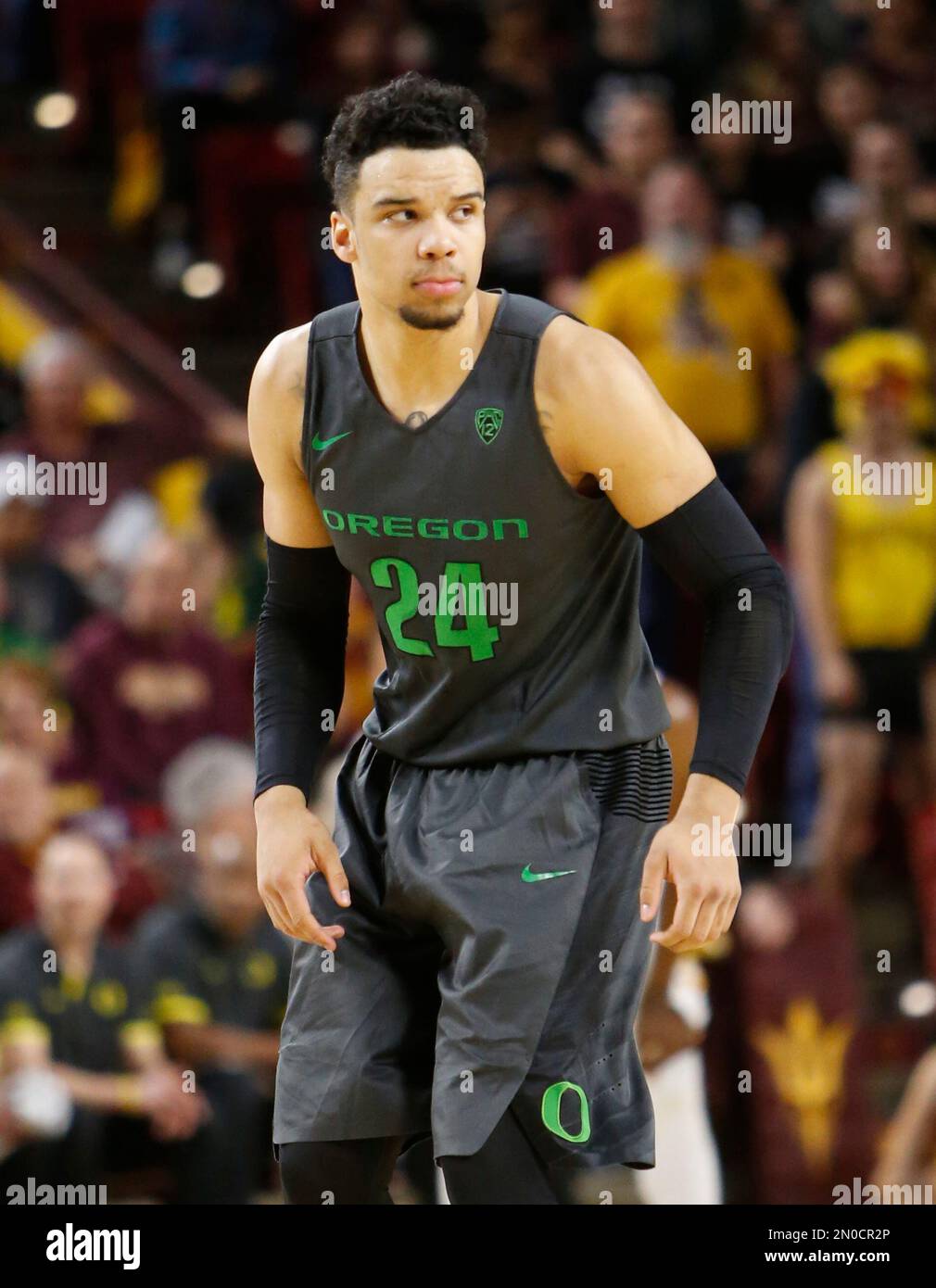 Oregon forward Dillon Brooks (24) during the second half of an NCAA ...