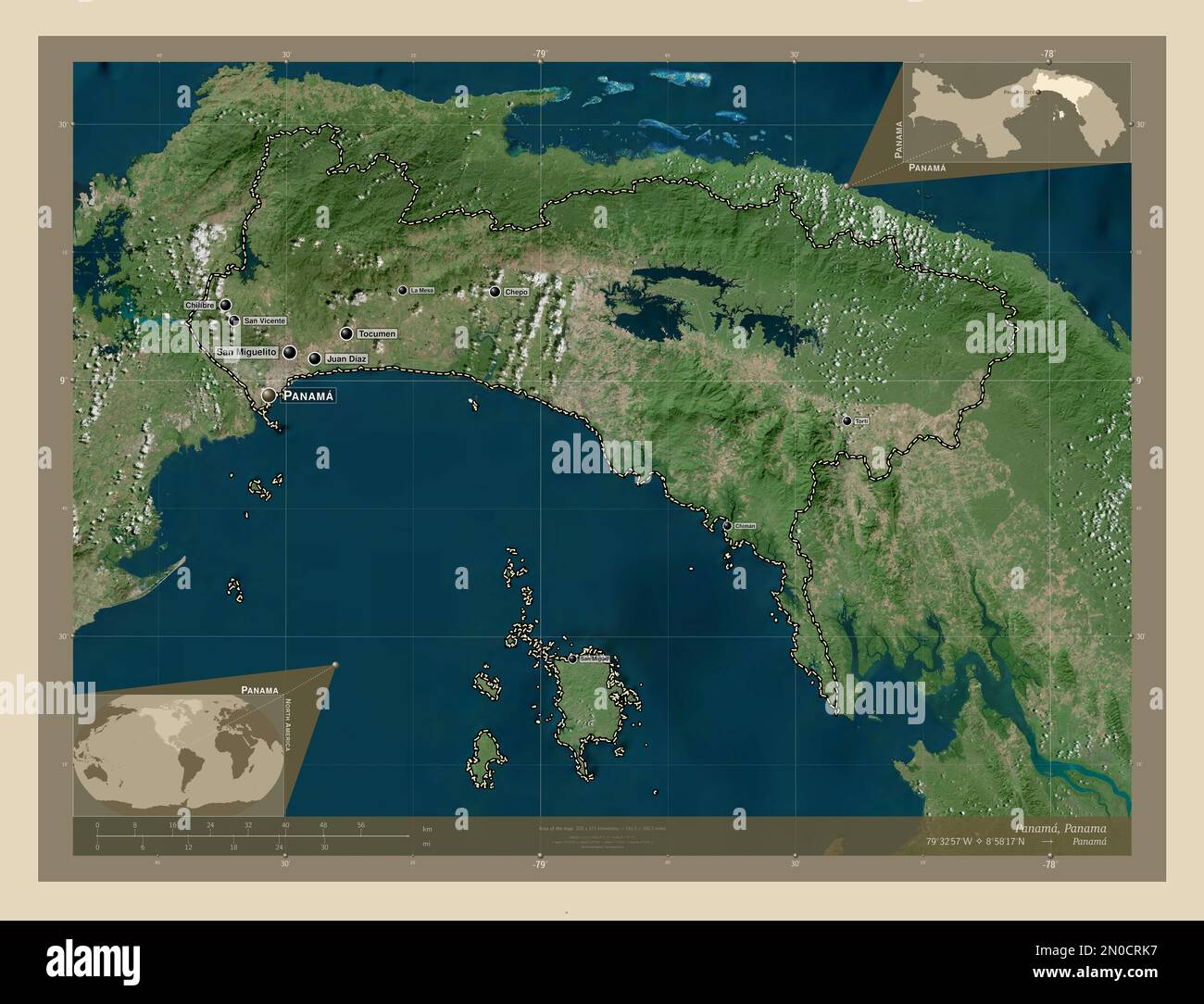 Panama Location And Geography