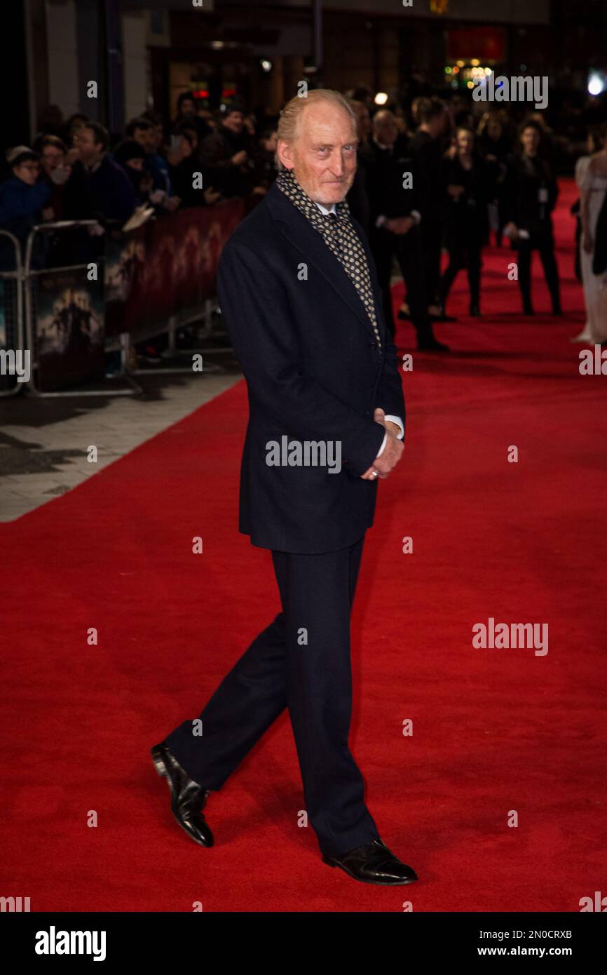 Charles Dance poses for photographers upon arrival at the premiere of ...