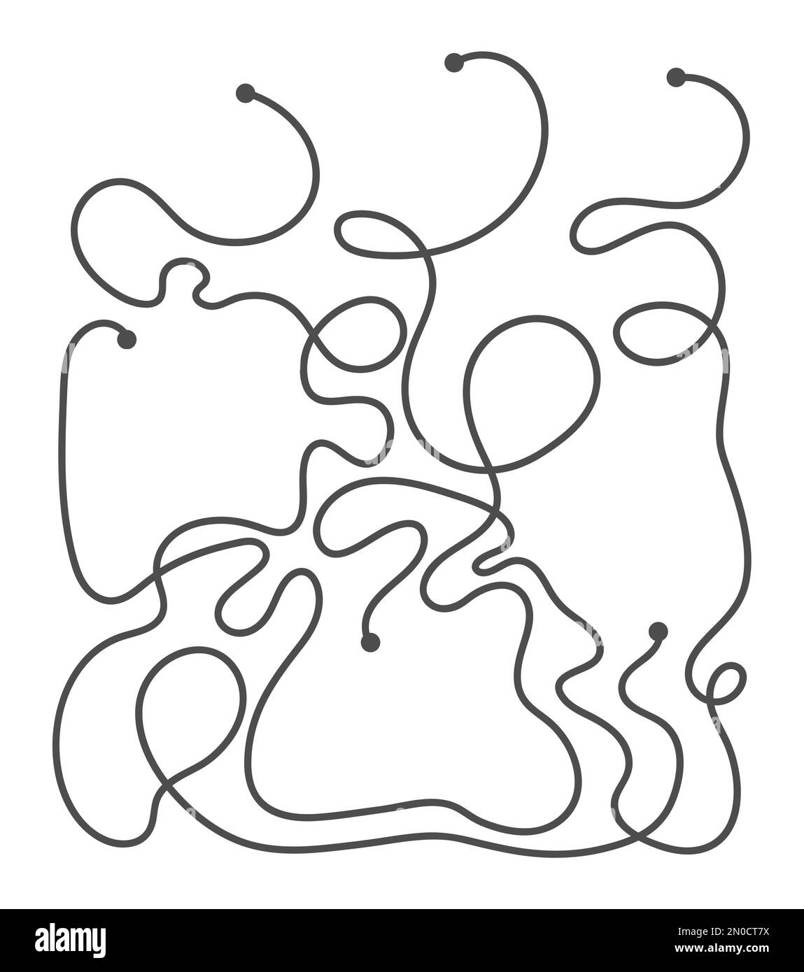 Vector maze template. Blank black and white labyrinth isolated on white ...