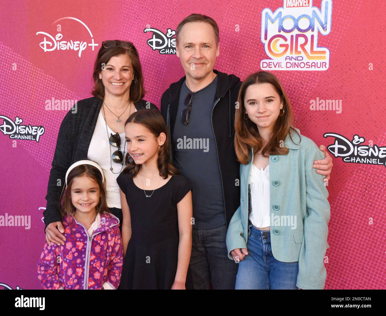 04 February 2023 - Burbank, California - Kim Painter, Chad Lowe, Nixie ...