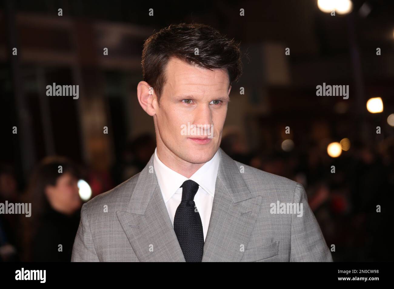 Actor Matt Smith poses for photographers upon arrival at the premiere ...