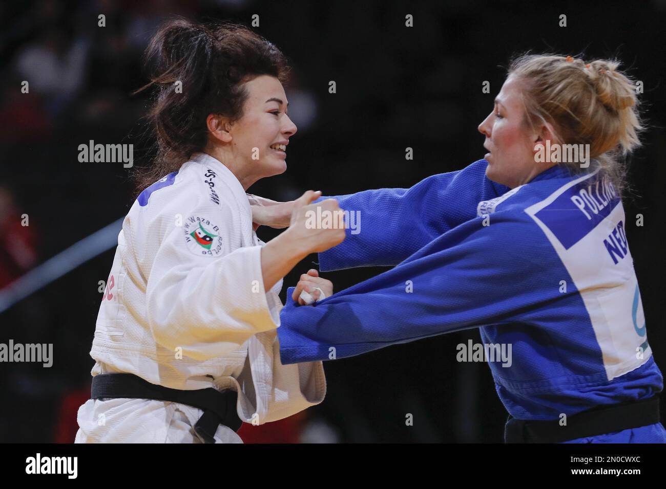Kim Polling (NED) competed against Gabriella Willems (BEL) during the ...