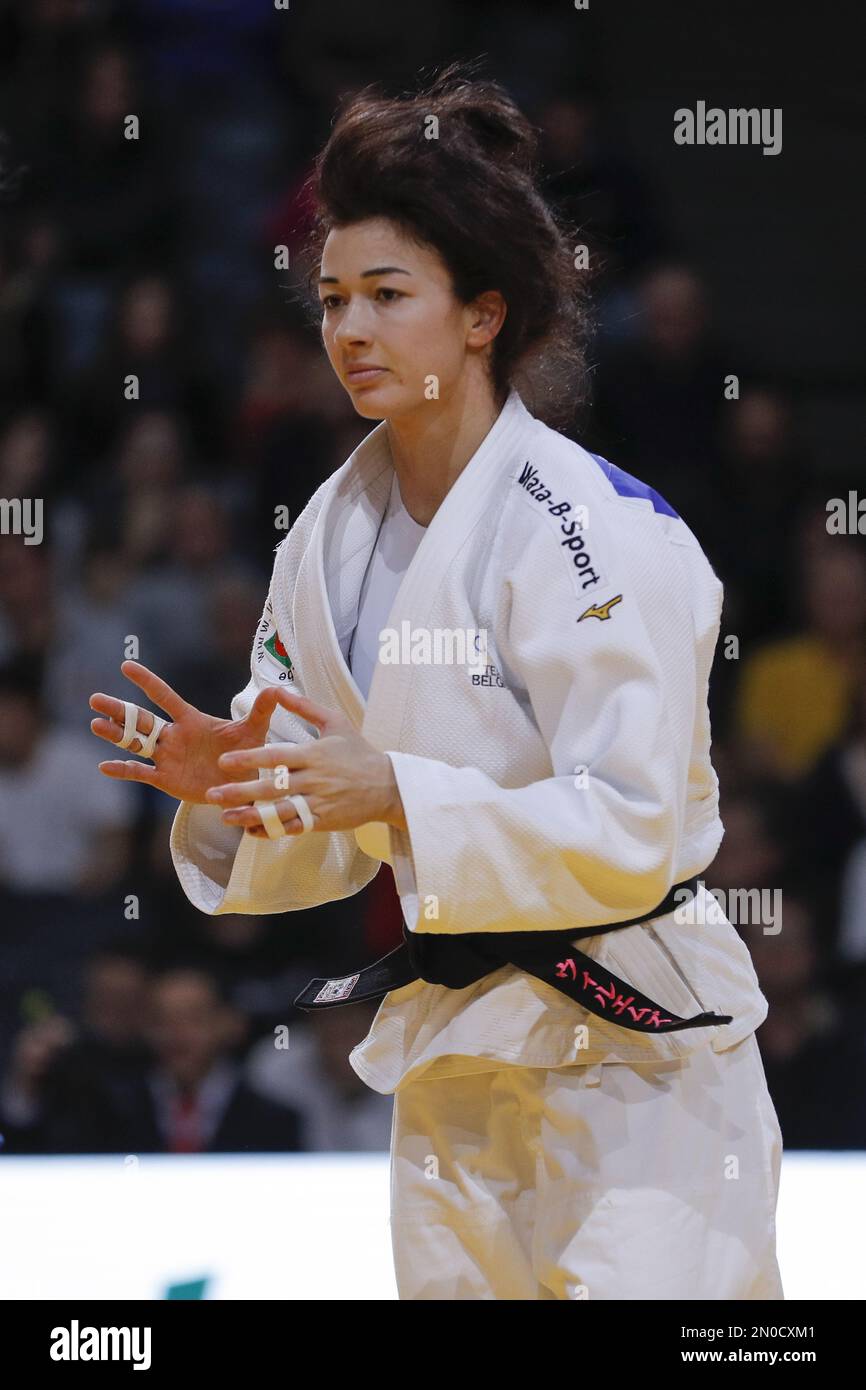 Kim Polling (NED) competed against Gabriella Willems (BEL) during the ...
