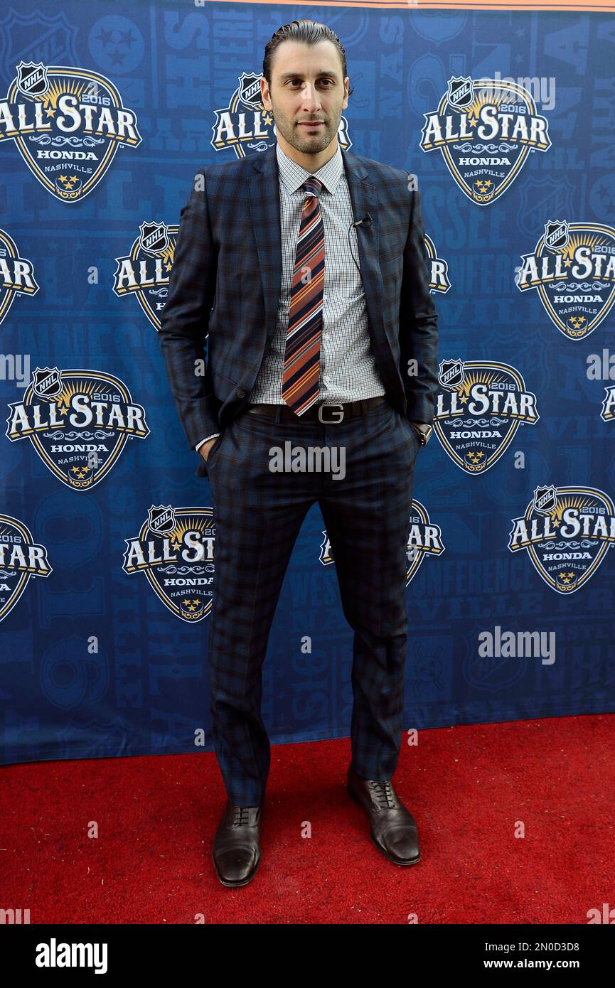 Florida Panthers goalie Roberto Luongo arrives at the NHL hockey All ...