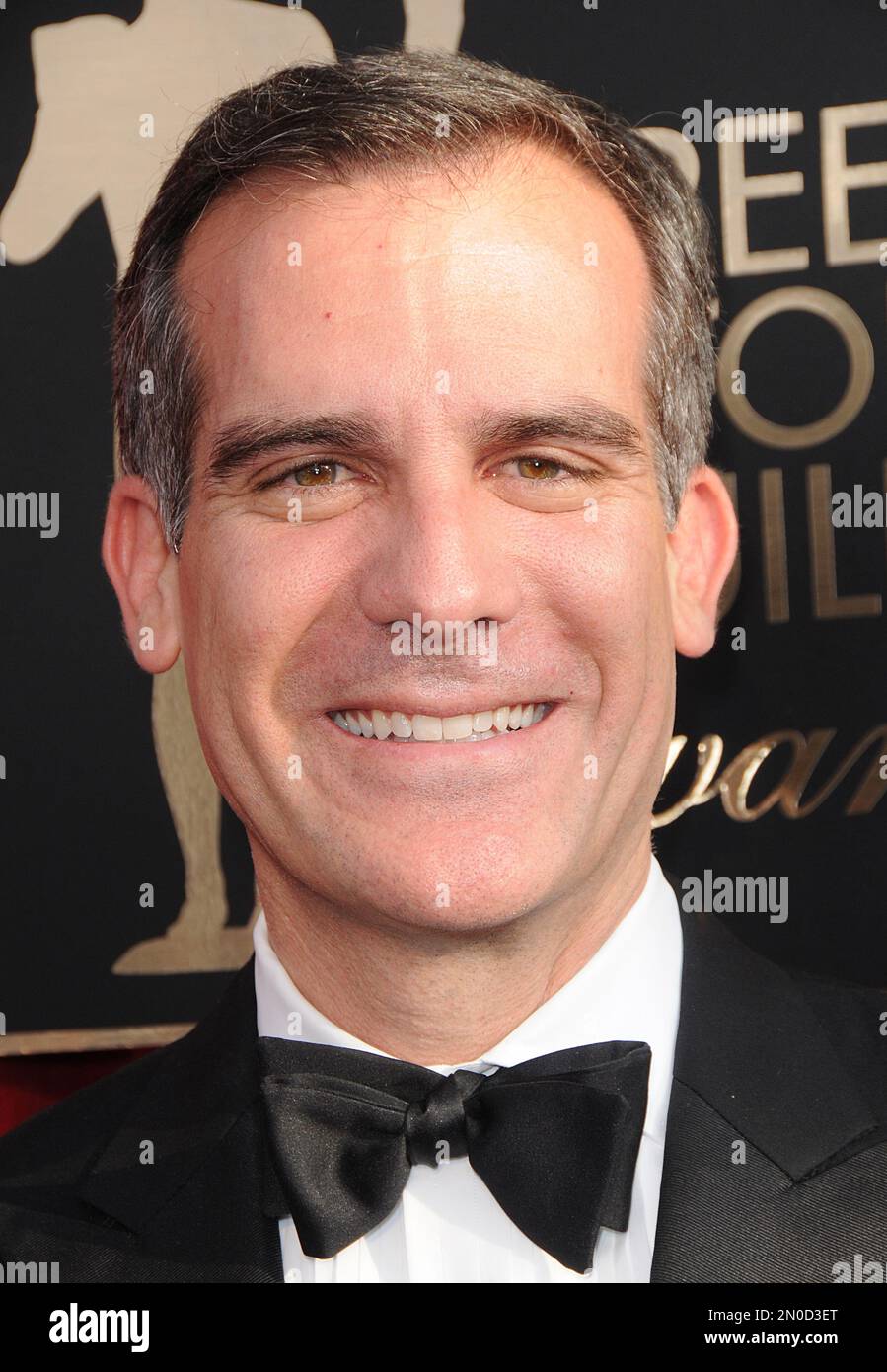 Mayor Eric Garcetti arrives at the 22nd annual Screen Actors Guild ...