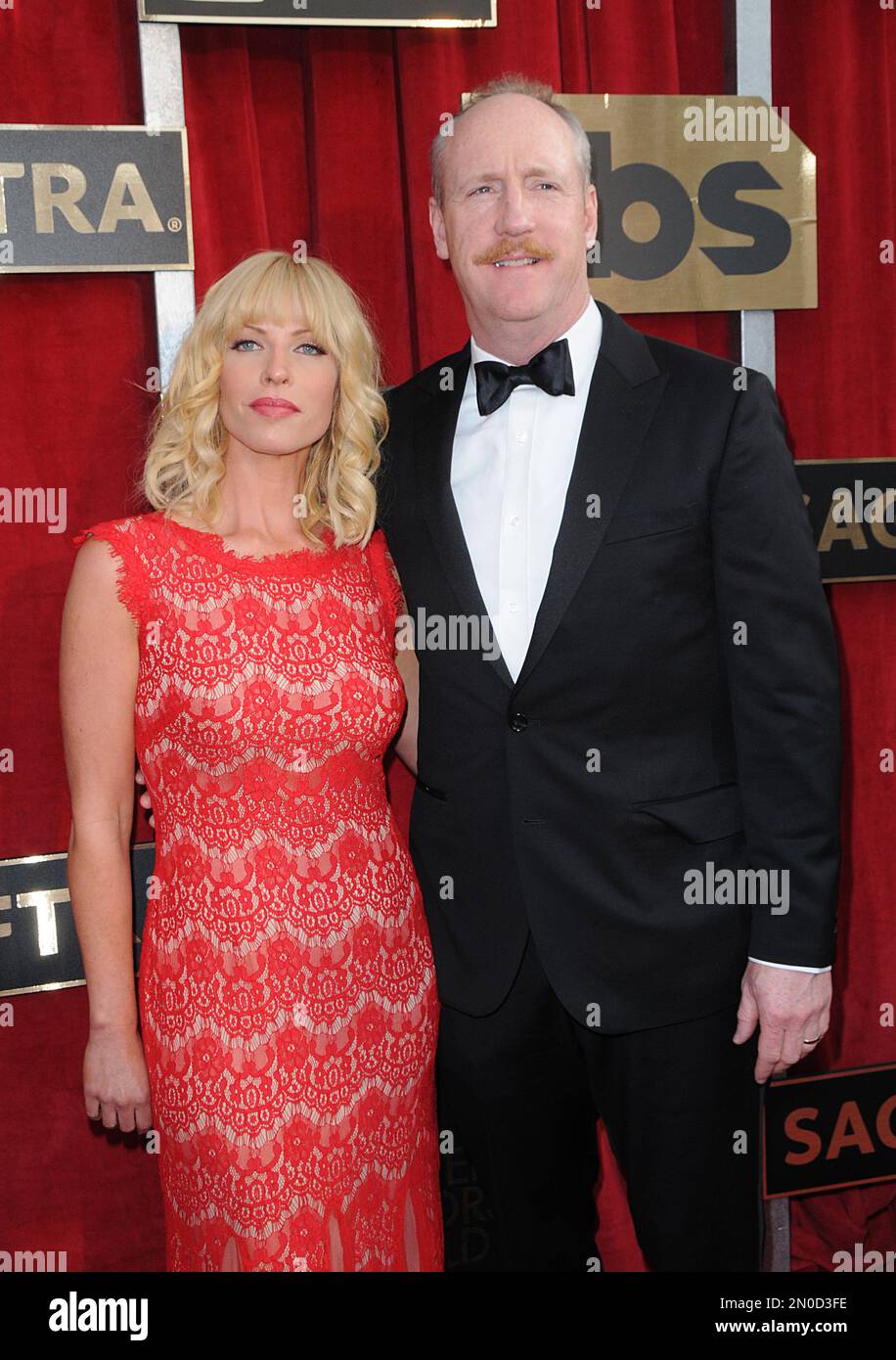 Morgan Walsh, left, and Matt Walsh arrive at the 22nd annual Screen ...