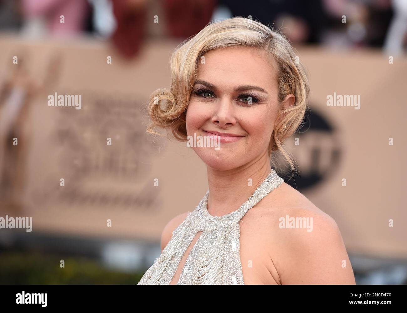 Laura Bell Bundy arrives at the 22nd annual Screen Actors Guild Awards ...
