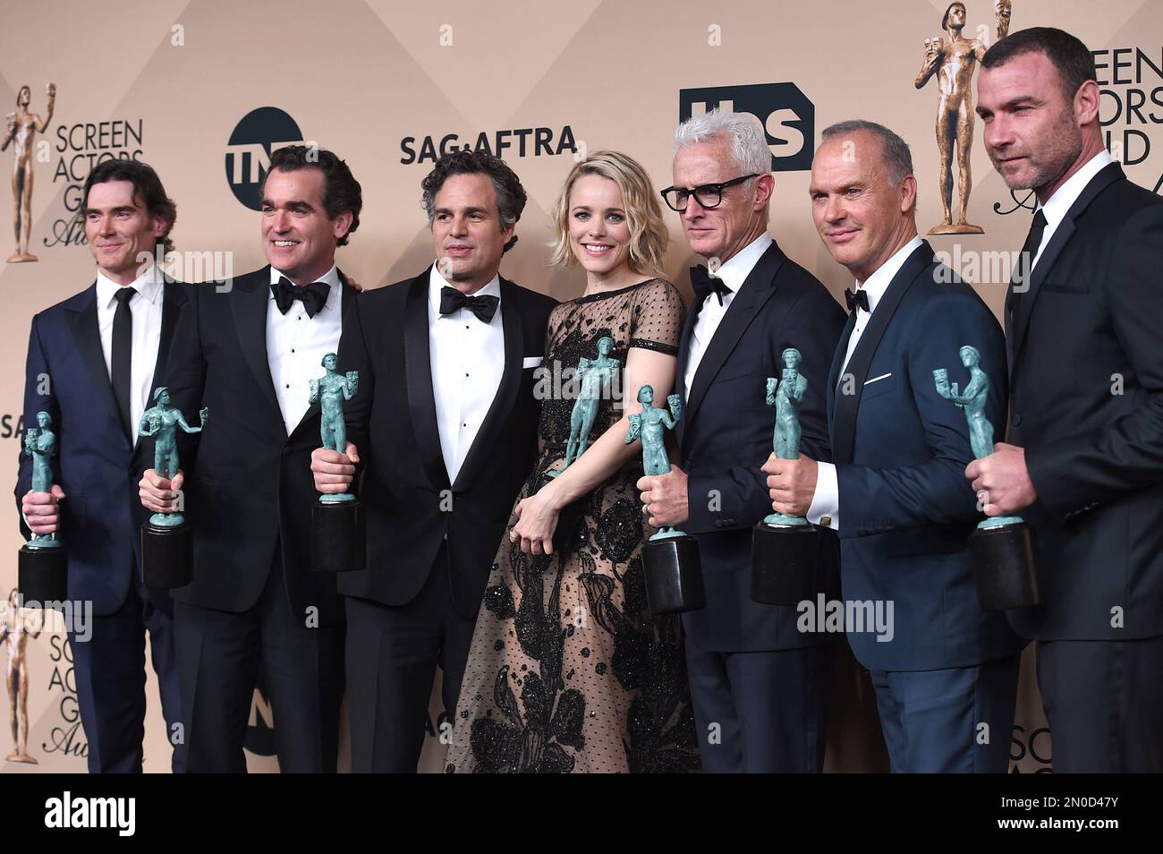 The cast of “Spotlight,” from left, Billy Crudup, Brian d'Arcy James ...