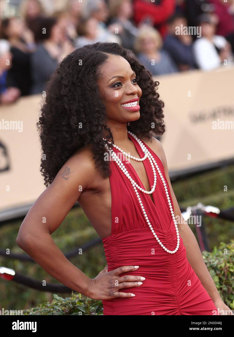 Marsha Stephanie Blake arrives at the 22nd annual Screen Actors Guild ...
