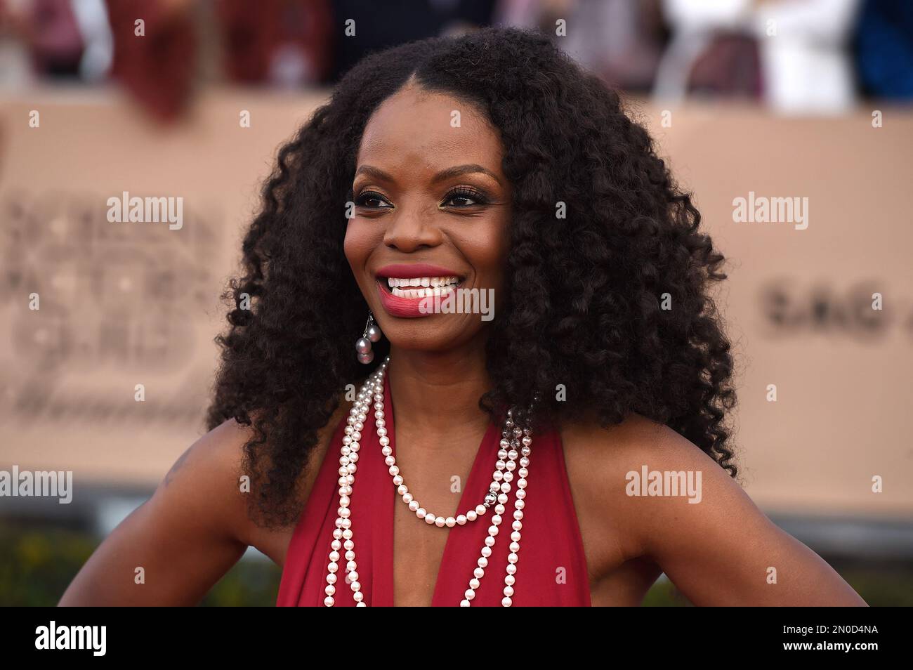 Marsha Stephanie Blake arrives at the 22nd annual Screen Actors Guild ...