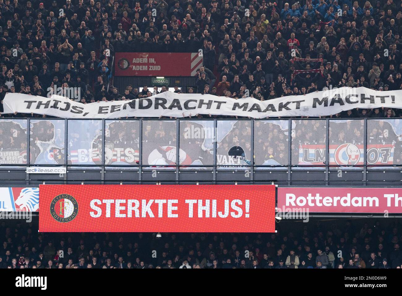 ROTTERDAM, 05-02-2023, Stadium de Kuip, Dutch Eredivisie Football ...