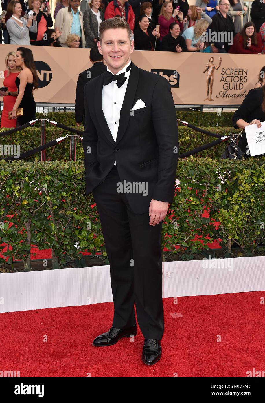 Allen Leech arrives at the 22nd annual Screen Actors Guild Awards at ...