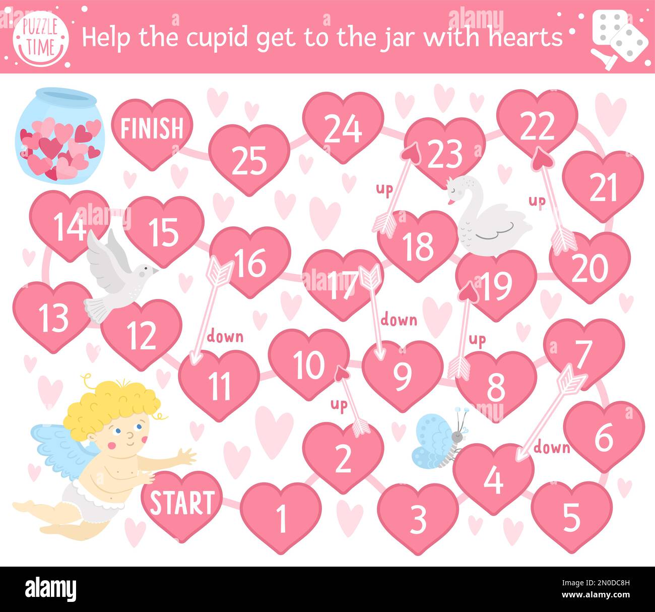 Boy learning hunt Stock Vector Images - Alamy