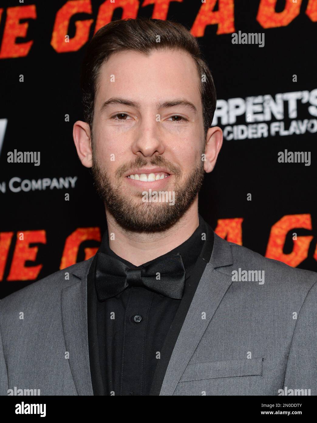 Actor Sam Quinn attends the premiere of "Jane Got A Gun" at The Museum ...