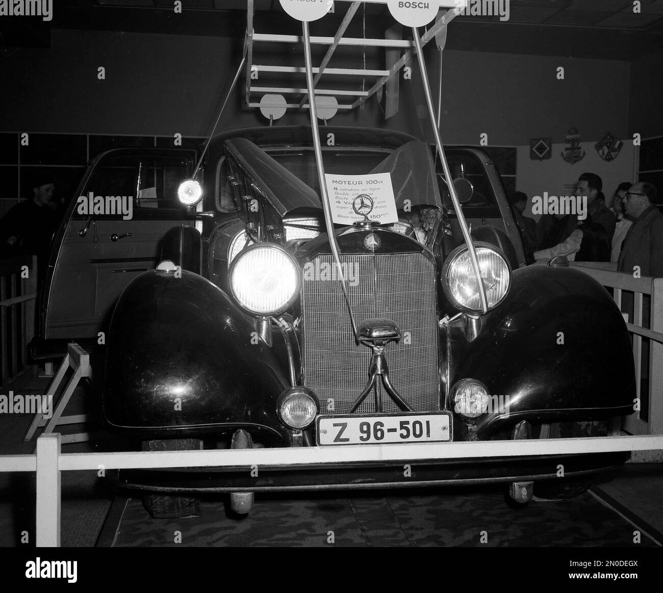 Adolf Hitler's bullet-proof Mercedes-Benz, which was given to Charles ...