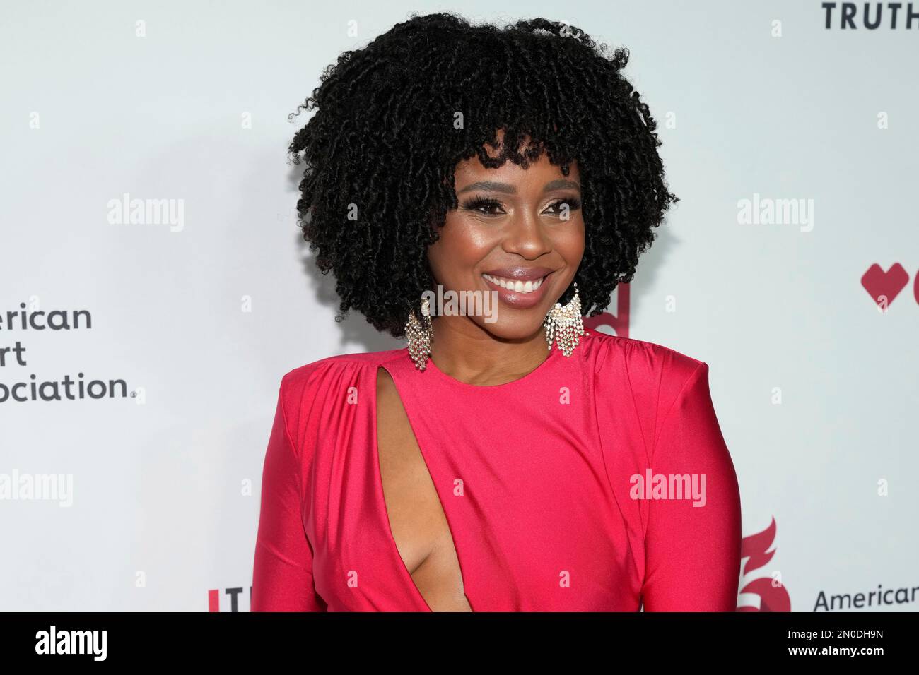 Danielle Mone Truitt attends the American Heart Association's Go Red ...