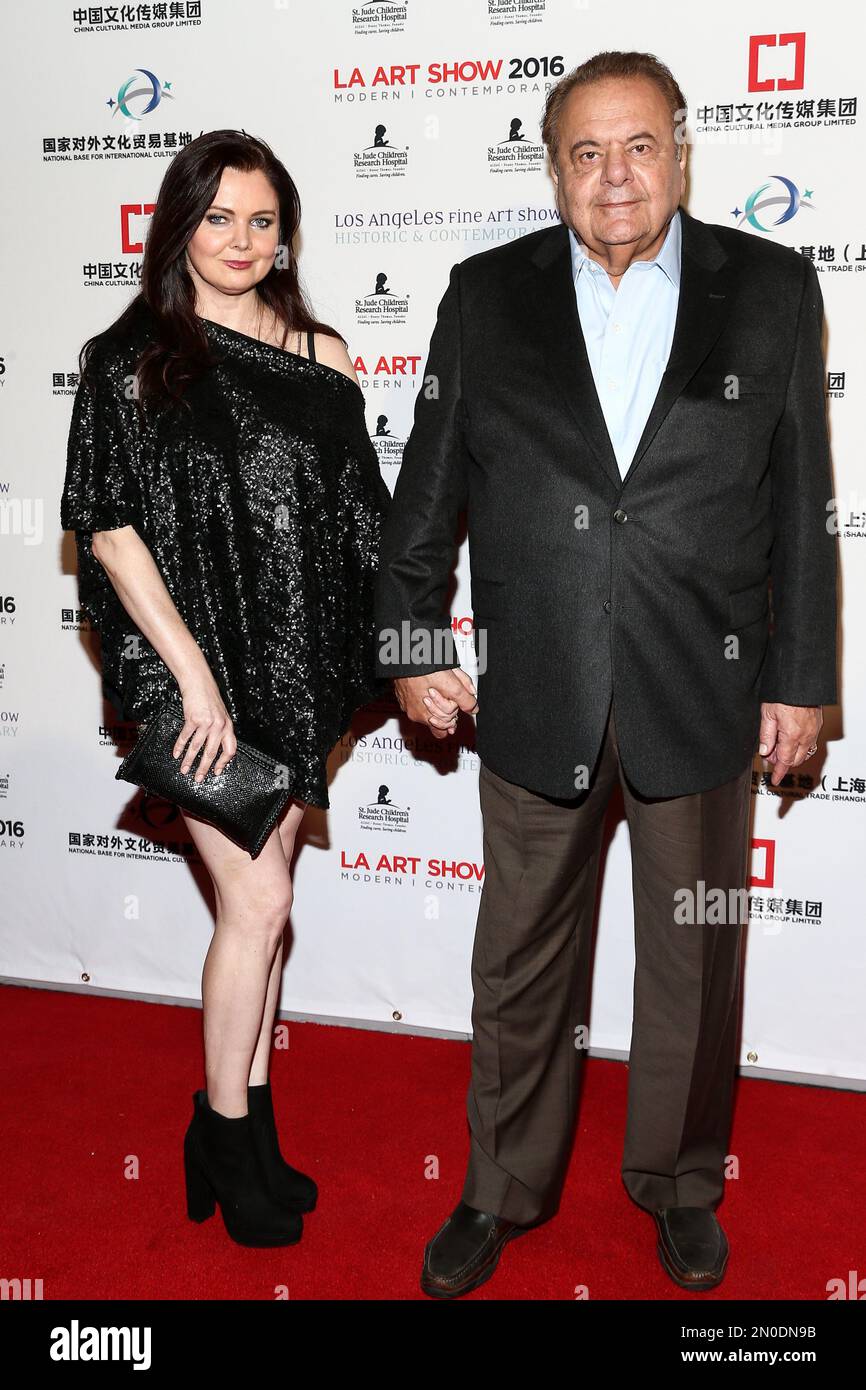 Paul Sorvino, right, and Dee Dee Benkie attends The LA Art Show and The ...