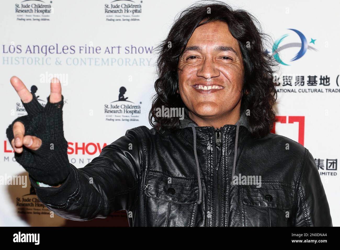 Marq Torien attends The LA Art Show and The LA Fine Art Show Opening ...