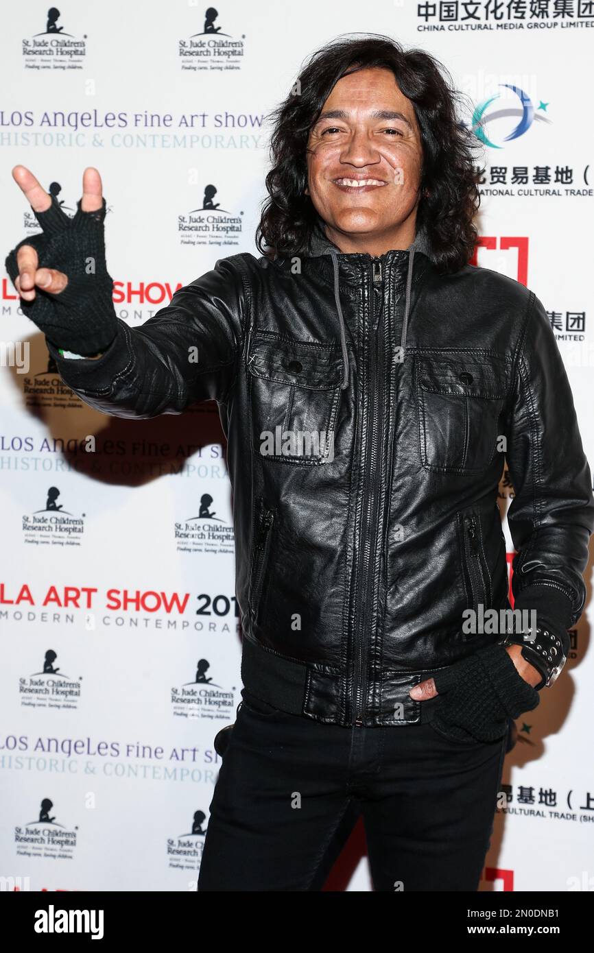 Marq Torien attends The LA Art Show and The LA Fine Art Show Opening ...