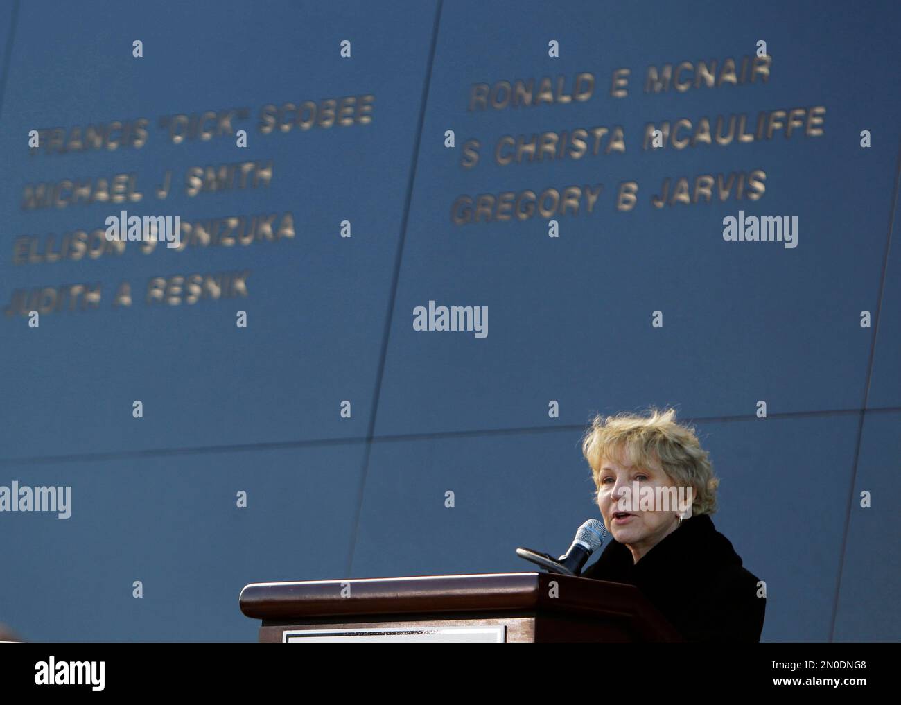 FILE - In this Friday, Jan. 28, 2011 file photo, June Scobee Rodgers ...