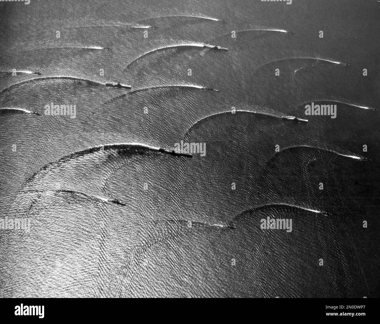 In this handout from the Dept. of Defense, ships of Task Force 77 of ...