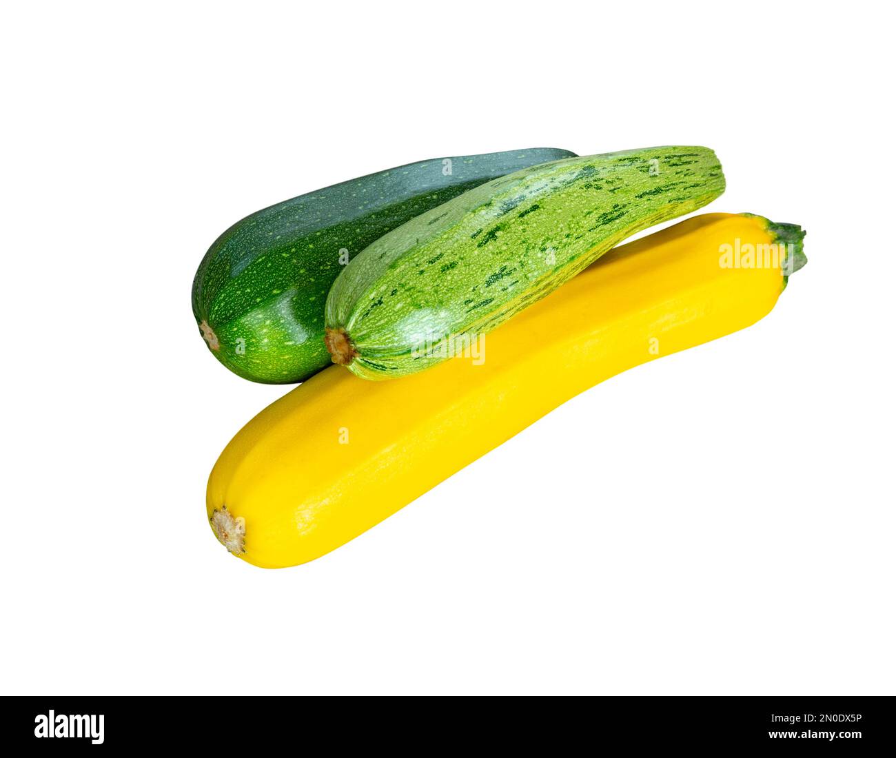 Zucchini isolated. Zucchini or courgettes , or vegetable marrow ...