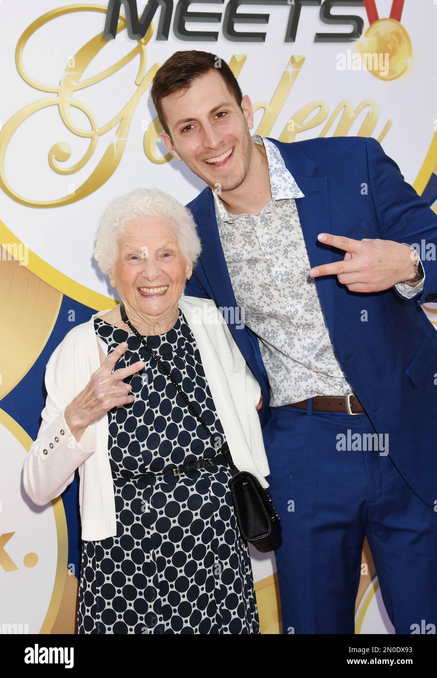 BEVERLY HILLS, CALIFORNIA - FEBRUARY 04: (L-R) Gangster Granny and Ross Smith attend the 2023 ...