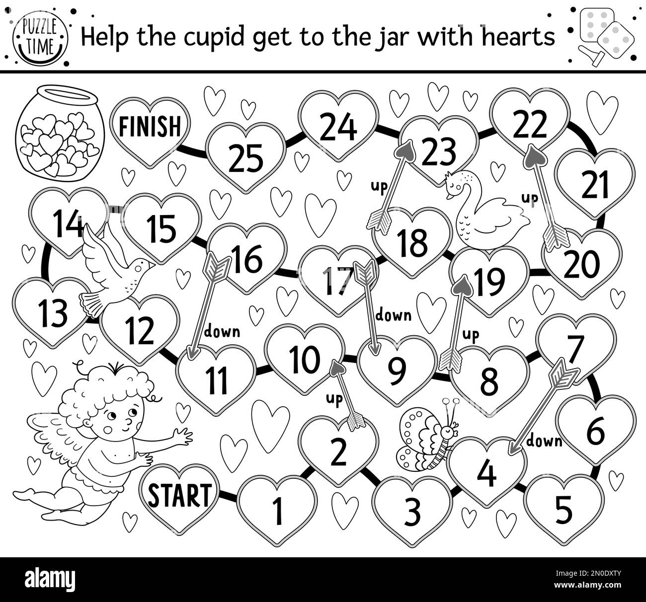 Black and white clipart butterfly Stock Vector Images - Alamy