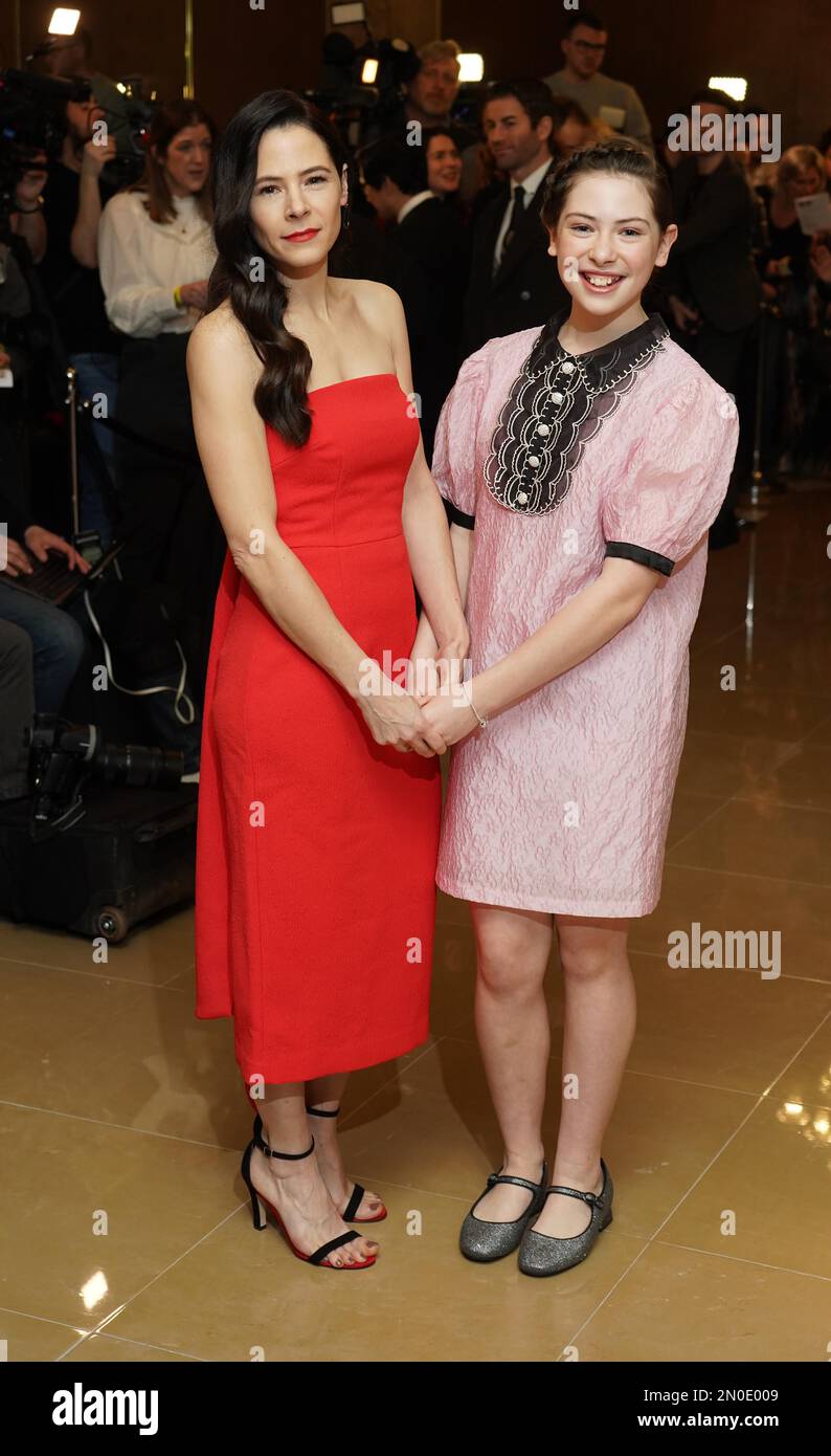 Elaine Cassidy And Kila Lord Cassidy Attending The 43rd London Critics Circle Film Awards At