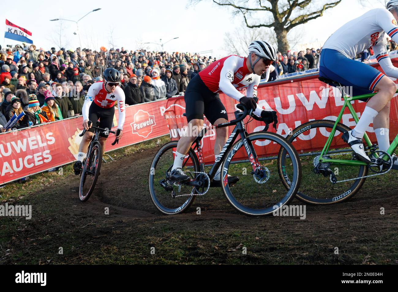 HOOGERHEIDE - Timon Ruegg from Zwitserlans in action during the ...