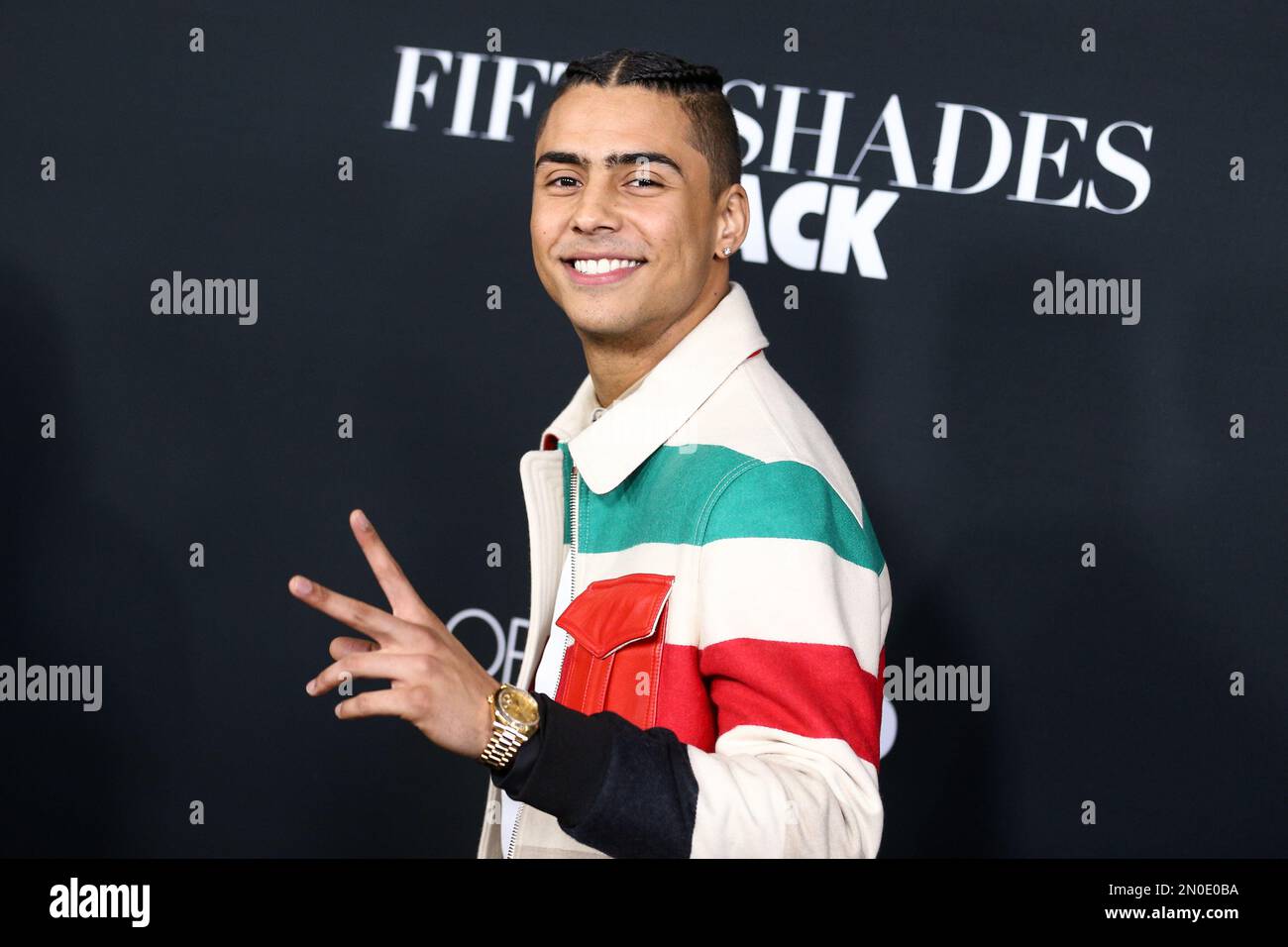 Quincy Brown attends the LA Premiere of "50 Shades of Black" held at ...