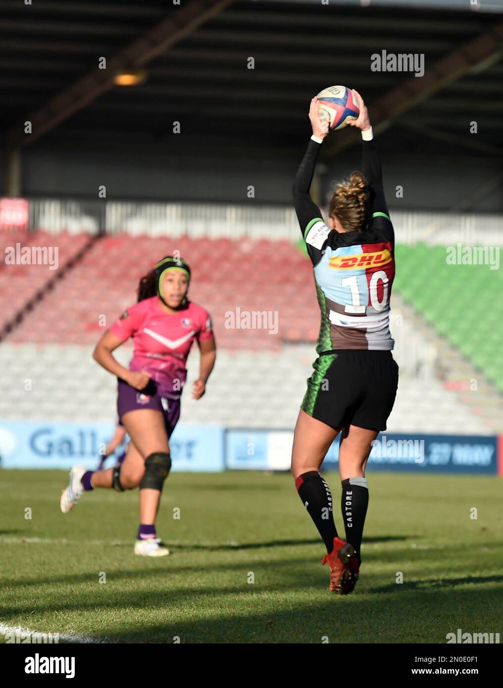 London, UK. 05th Feb, 2023. Twickenham, stoop ENGLAND : Emily Scott (cc ...