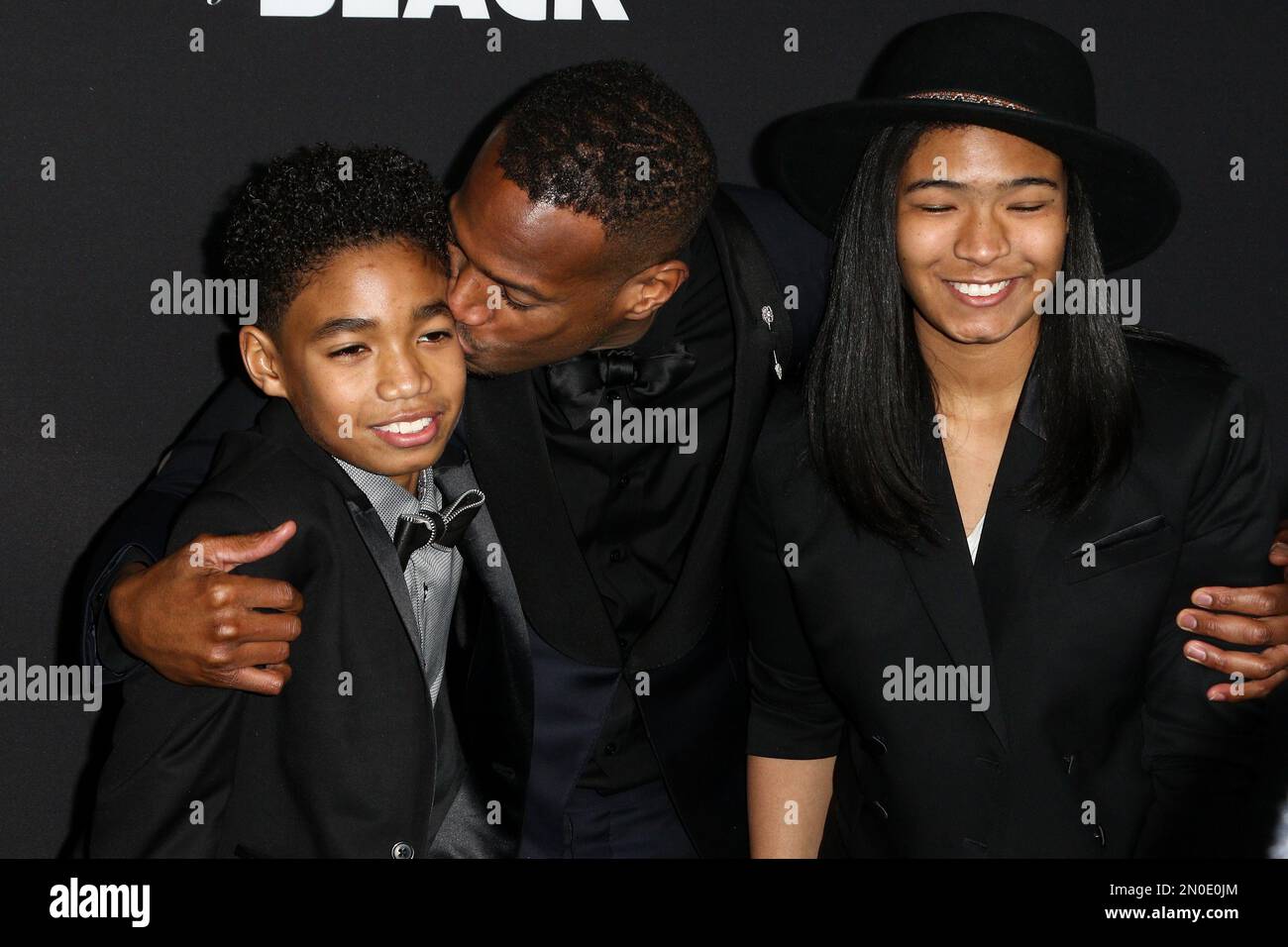 Shawn Howell Wayans, from left, Marlon Wayans and Amai Zackary Wayans ...