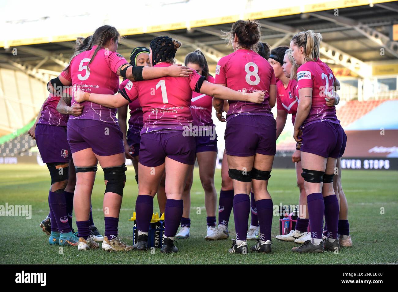 London, UK. 05th Feb, 2023. Twickenham, stoop ENGLAND : Loughborough ...