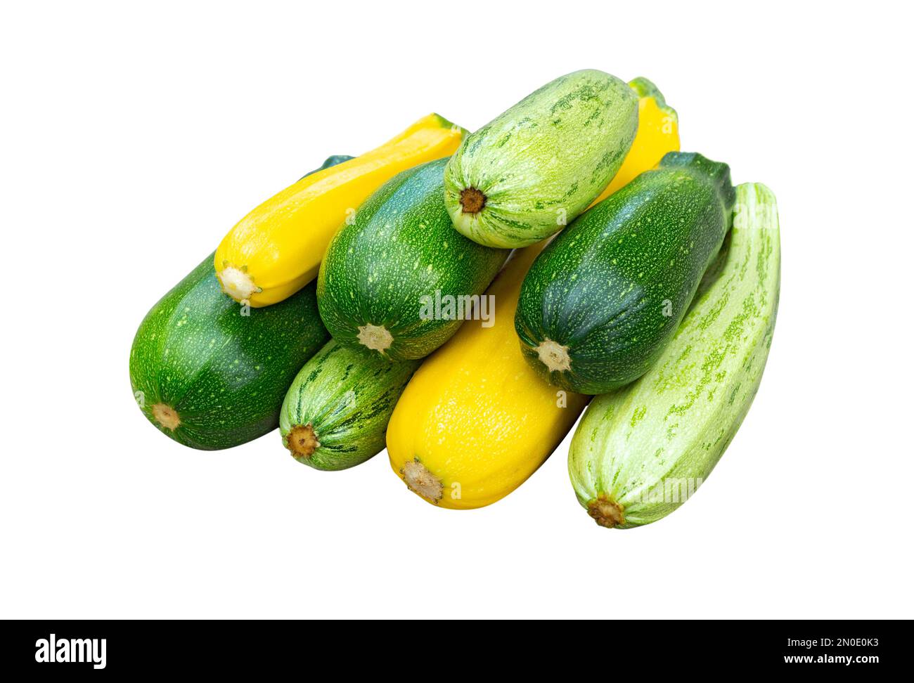 Zucchini isolated. Zucchini or courgettes , or vegetable marrow ...