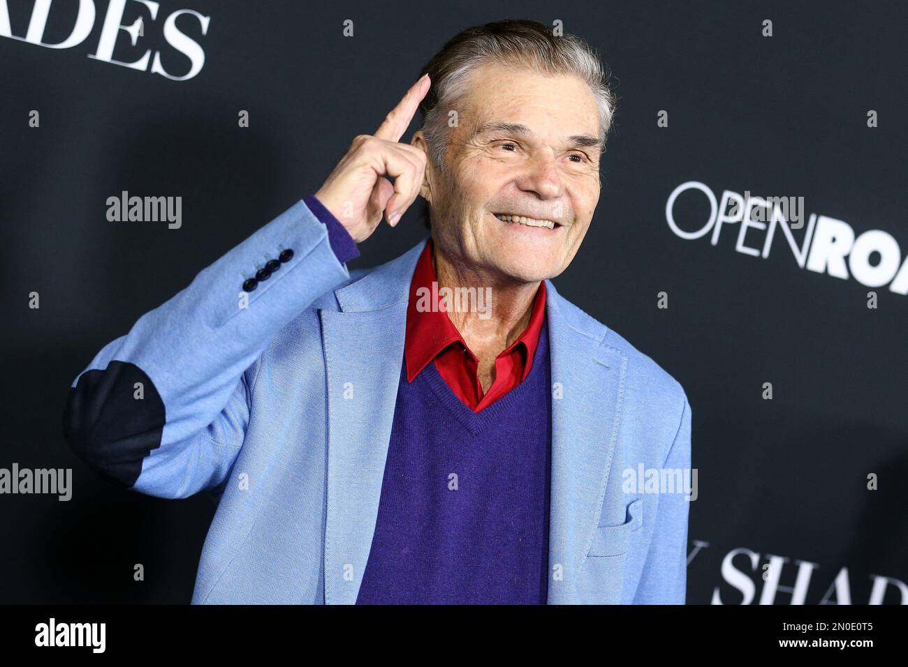 Fred Willard attends the LA Premiere of "50 Shades of Black" held at ...