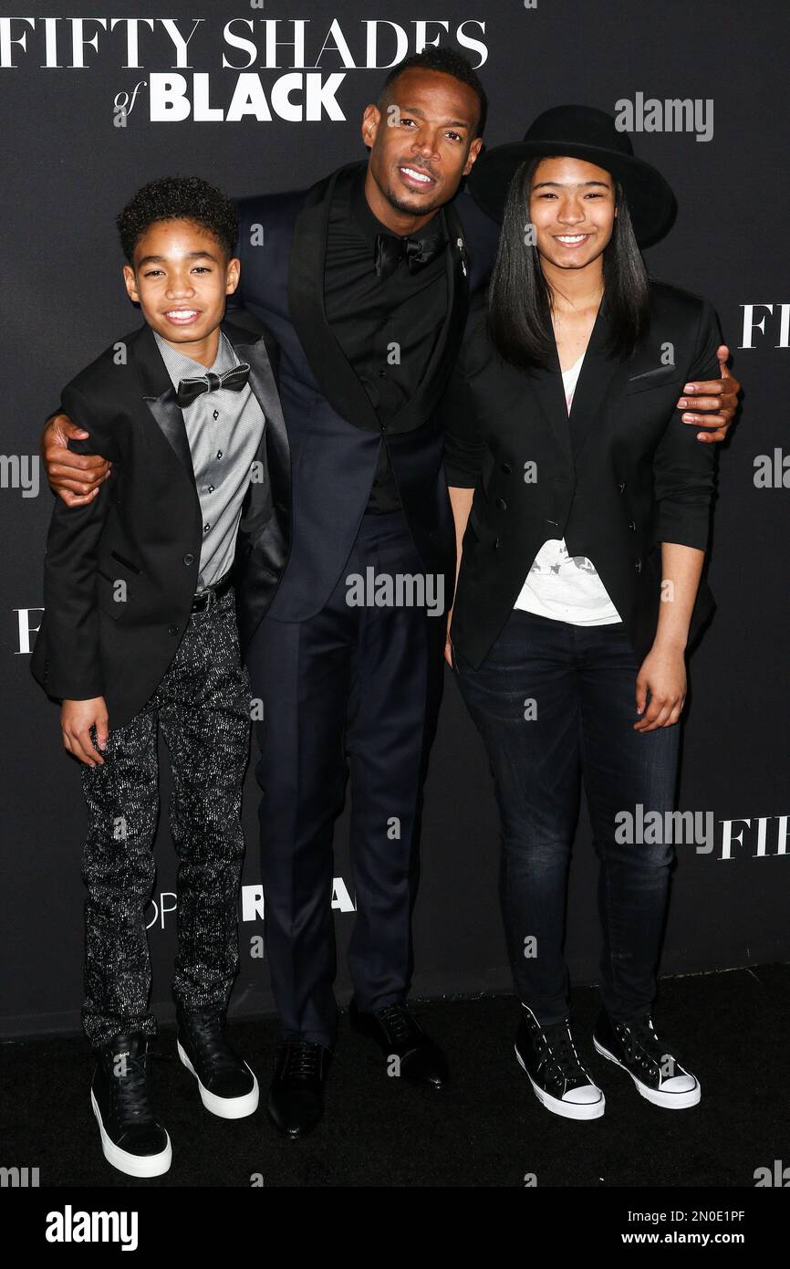 Shawn Howell Wayans, from left, Marlon Wayans and Amai Zackary Wayans ...