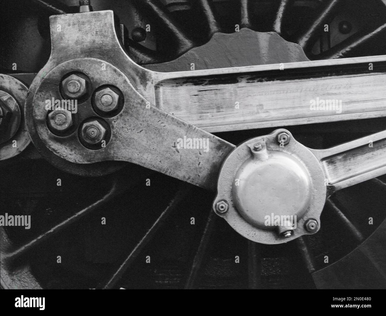 Bluebell Line Steam Railway - Locomotive details Stock Photo - Alamy