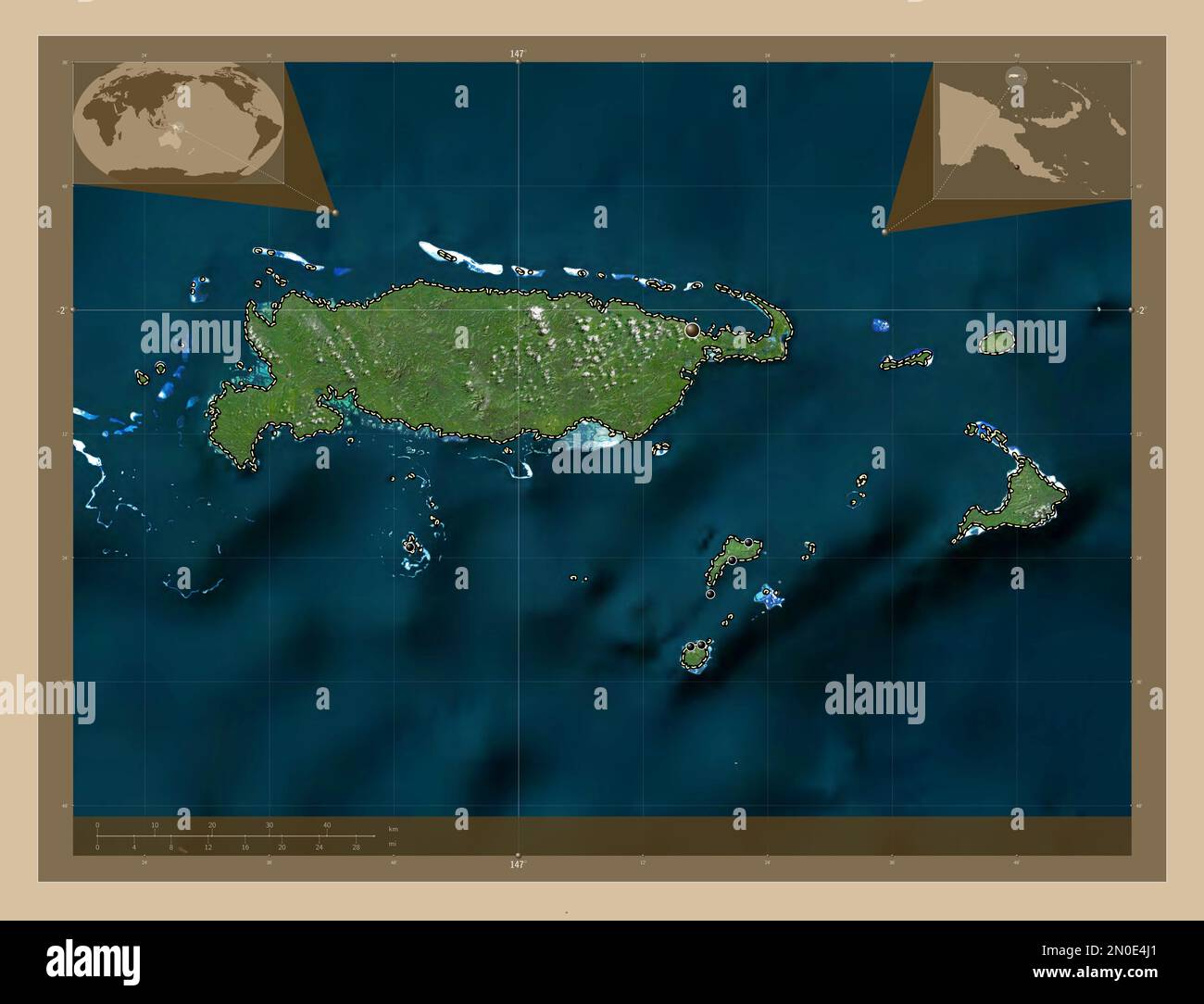 Manus Island Map