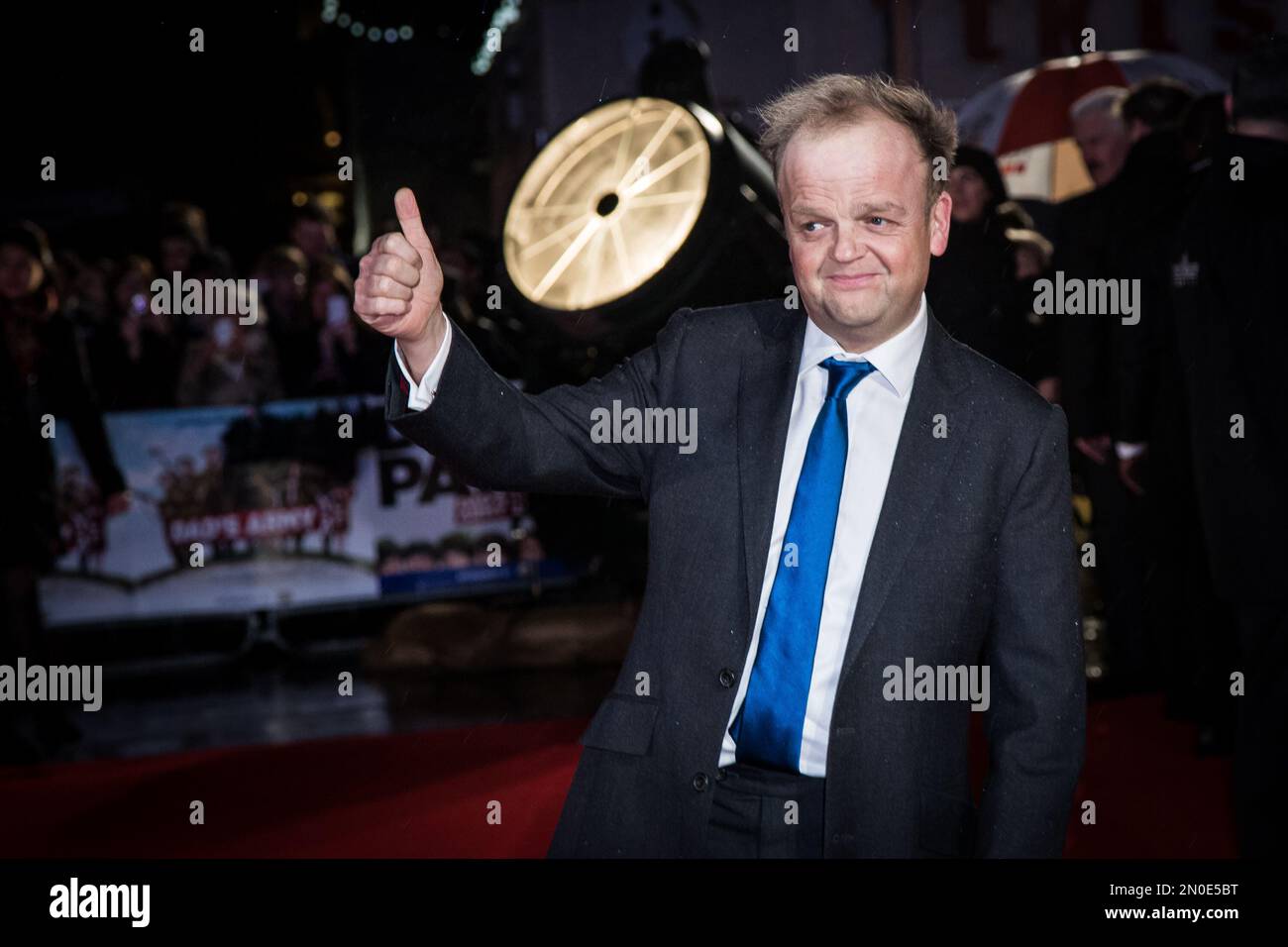 Toby Jones poses for photographers upon arrival at the premiere of the ...