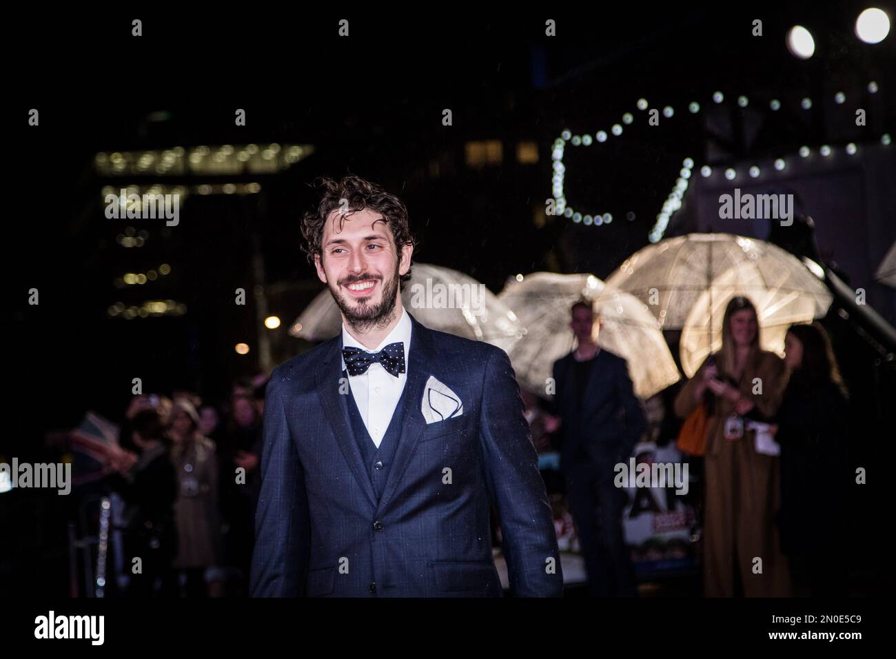 Blake Harrison poses for photographers upon arrival at the premiere of ...