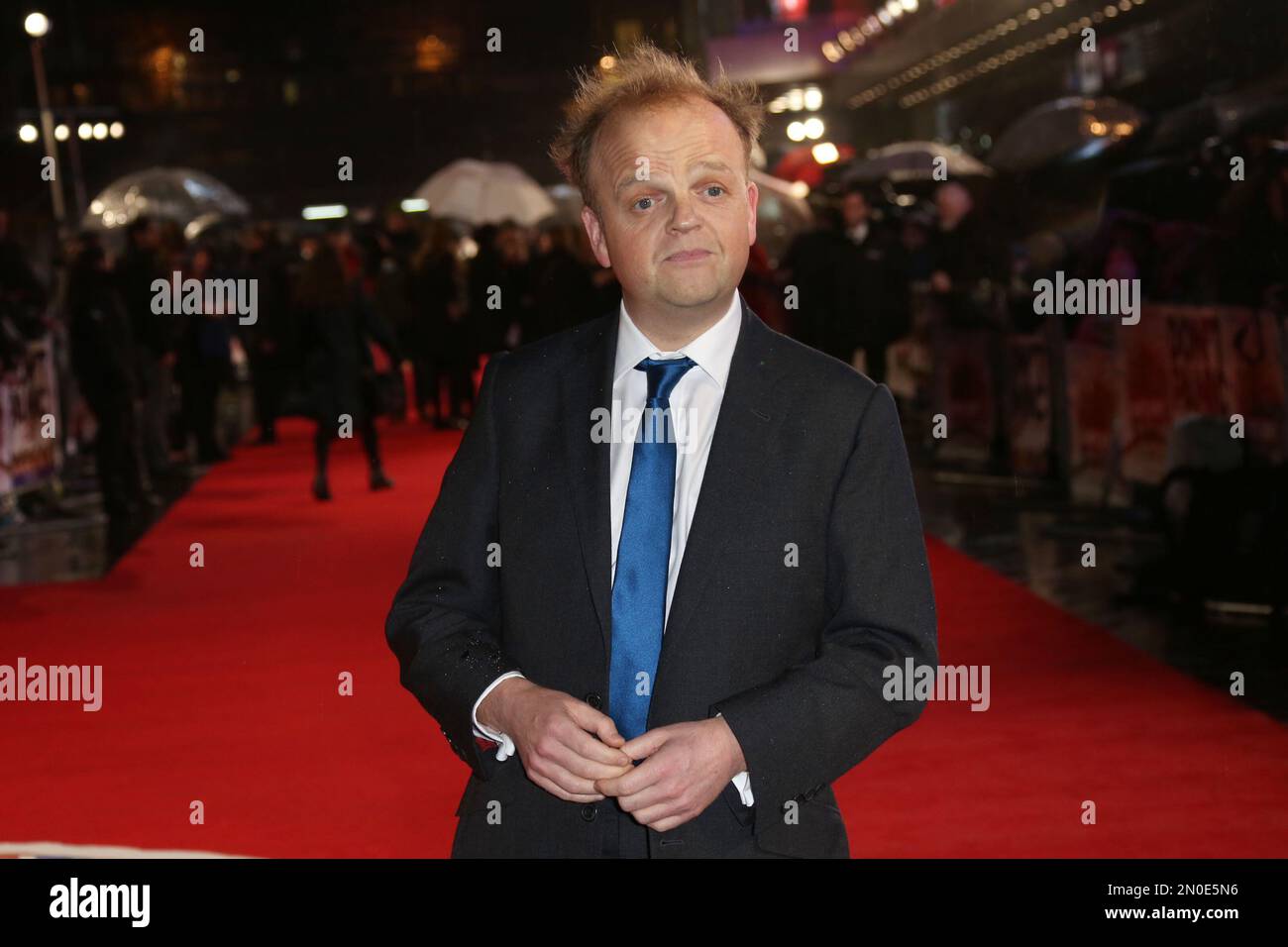 Toby Jones poses for photographers upon arrival at the World premiere ...