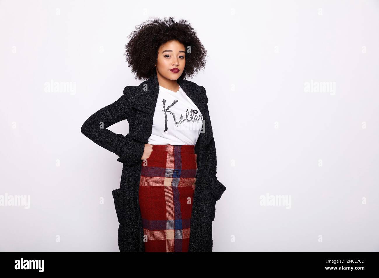 Actress Amandla Stenberg poses for a portrait to promote the film, "As ...