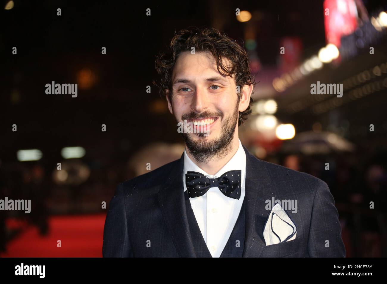 Actor Blake Harrison poses for photographers upon arrival at the World ...