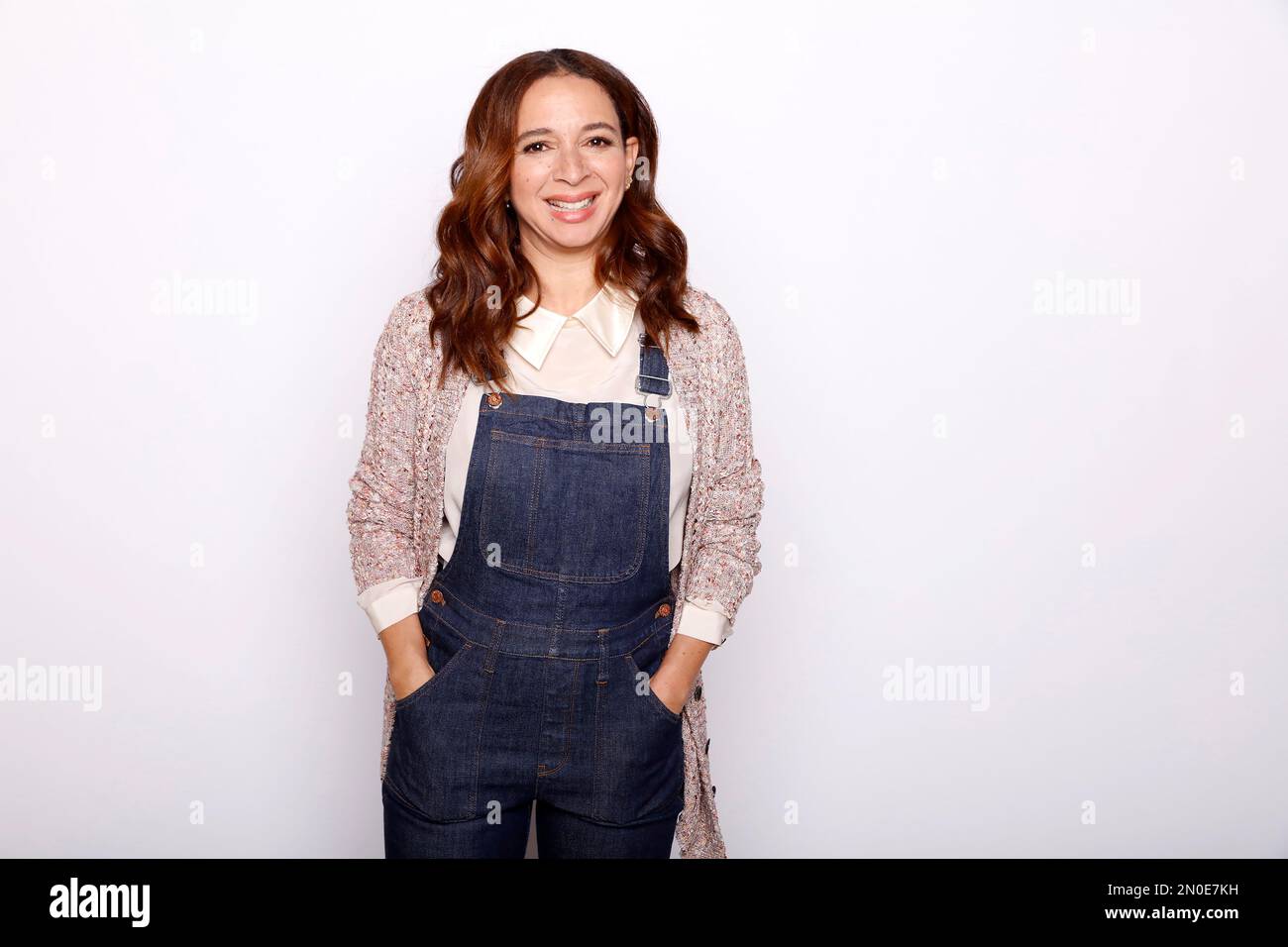 Actress Maya Rudolph poses for a portrait to promote the film, "Mr. Pig ...